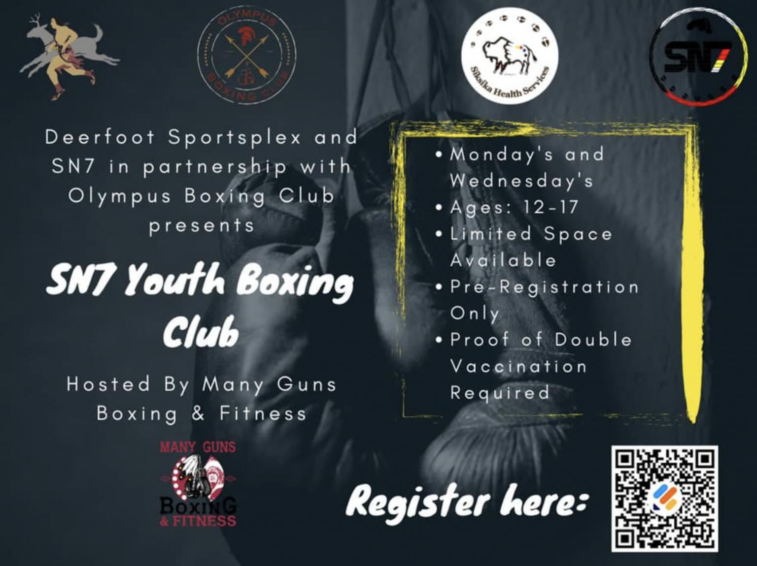 SN7 Youth Boxing Club - Siksika Health ServicesSiksika Health Services